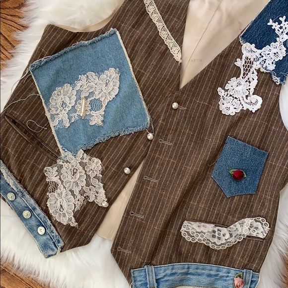 Retro Rag | Jackets & Coats | Retro Rag Vintage Vest One Size Fits All ...